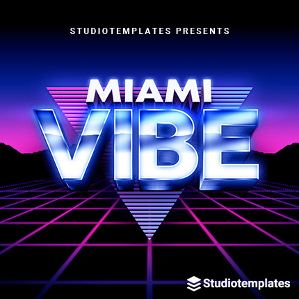 Miami Vibe | Synthwave | FL Studio Templates | Studiotemplates