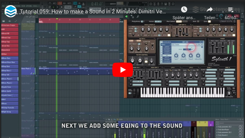 059: Dimitri Vegas & Like Mike Style Dance Distortion Pluck Synthesizer ...