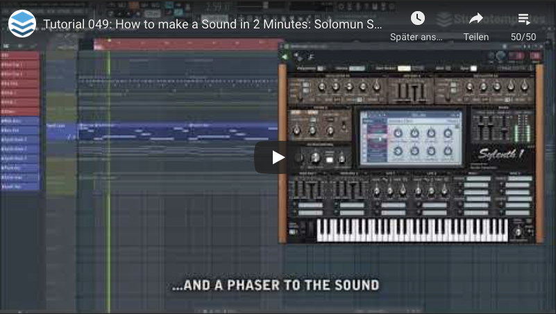 049: Solomun Style Techno Lead Synth Synthesizer | Tutorials ...